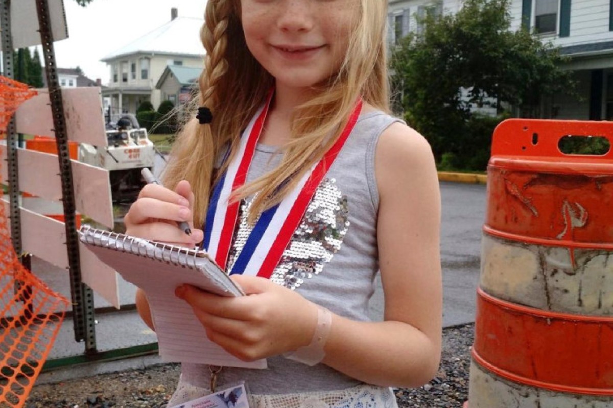 Hilde Lysiak, the 12-year-old journalist who set up her town's only ...