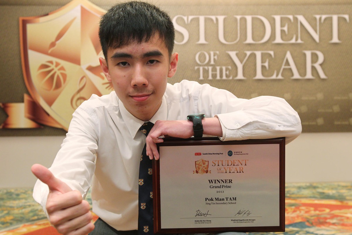 2013 SOTY Harry Tam's goal: give something back - Young Post | South ...