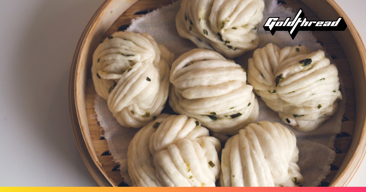How to make huajuan, the Chinese scallion roll that looks like a flower ...