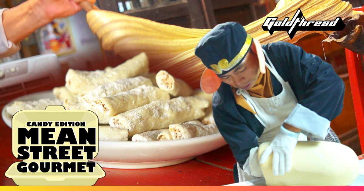 Crispy Handmade Malt Candy Stuffed with Nutty Goodness | Goldthread