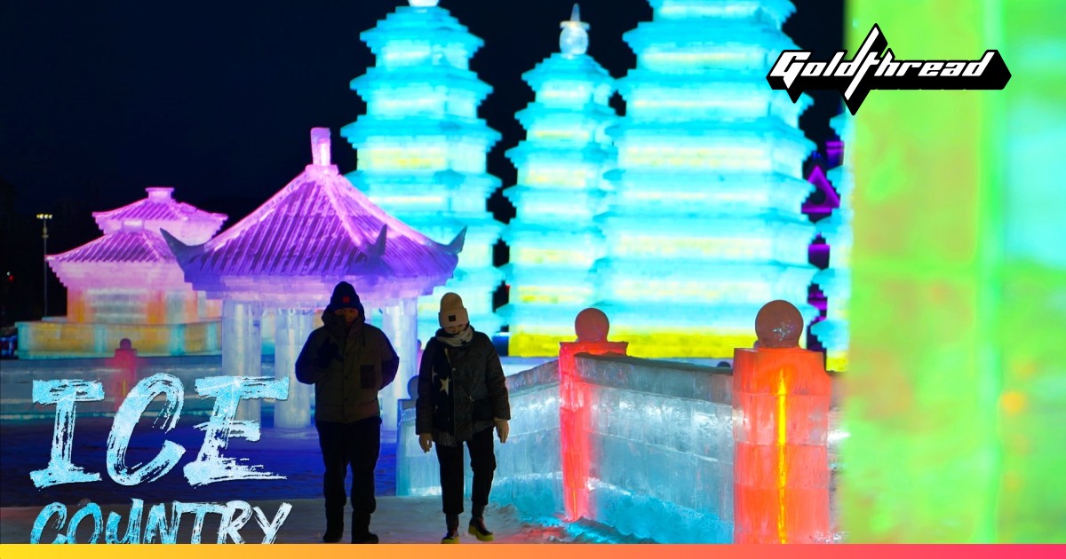 5,000 People Built This Giant Glowing Ice City in 15 Days | Ice Country ...