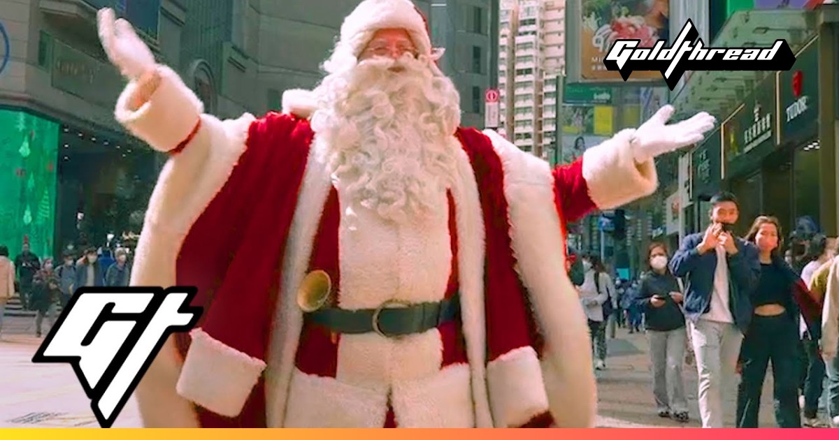 Most Wanted Santa Claus in Hong Kong…Who Is He? | Goldthread