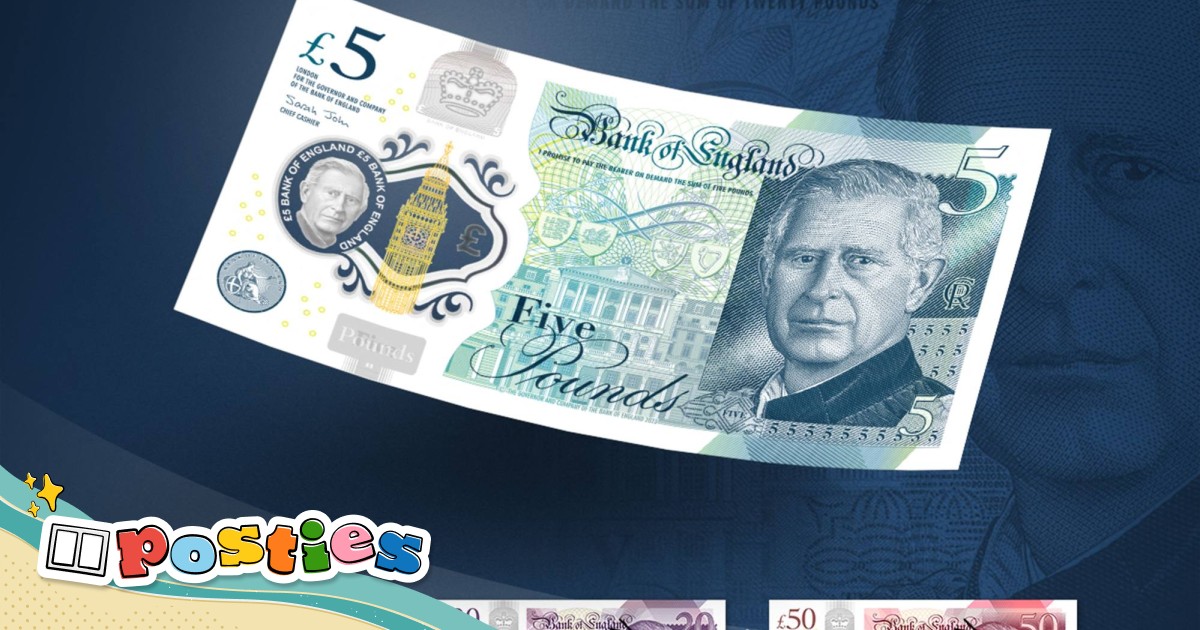 Blue Pound Withdrawn Banknotes | Bank Of England