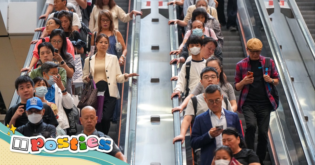 Stand still on Hong Kong’s MTR escalators, urges new safety campaign ...