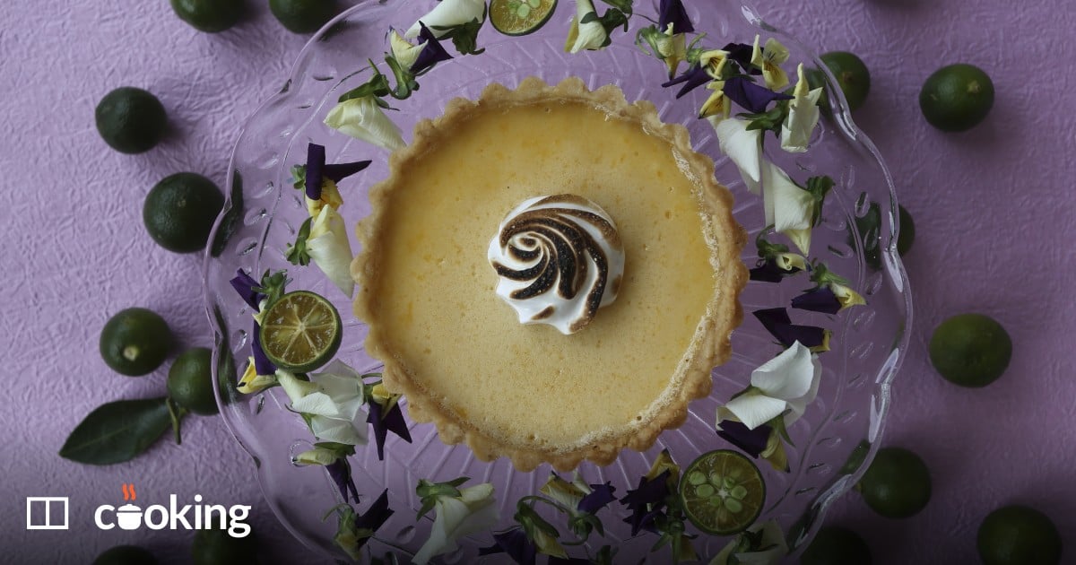 Calamansi meringue tart with toasted macadamia nuts - recipe | SCMP Cooking