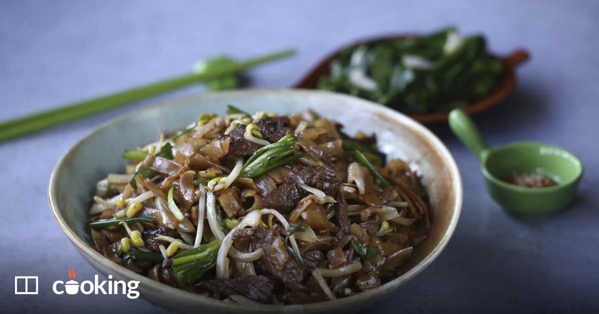 Beef hor fun (dry-fried rice noodles) - recipe | SCMP Cooking