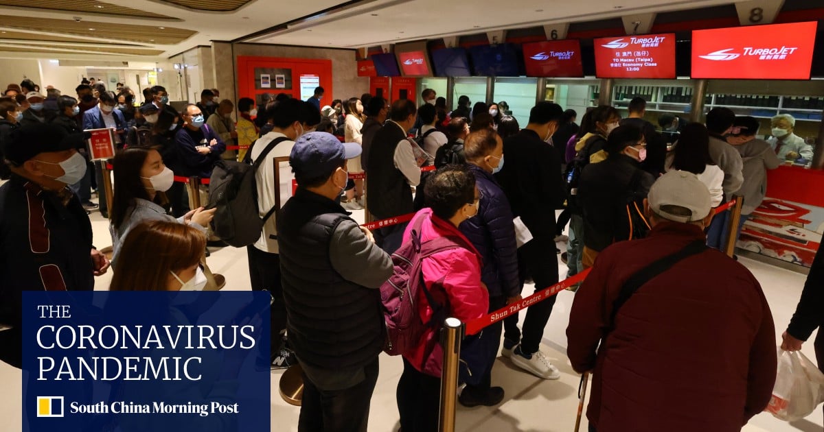Hundreds Of Hongkongers Queue For Hours To Get Free Tickets As Macau