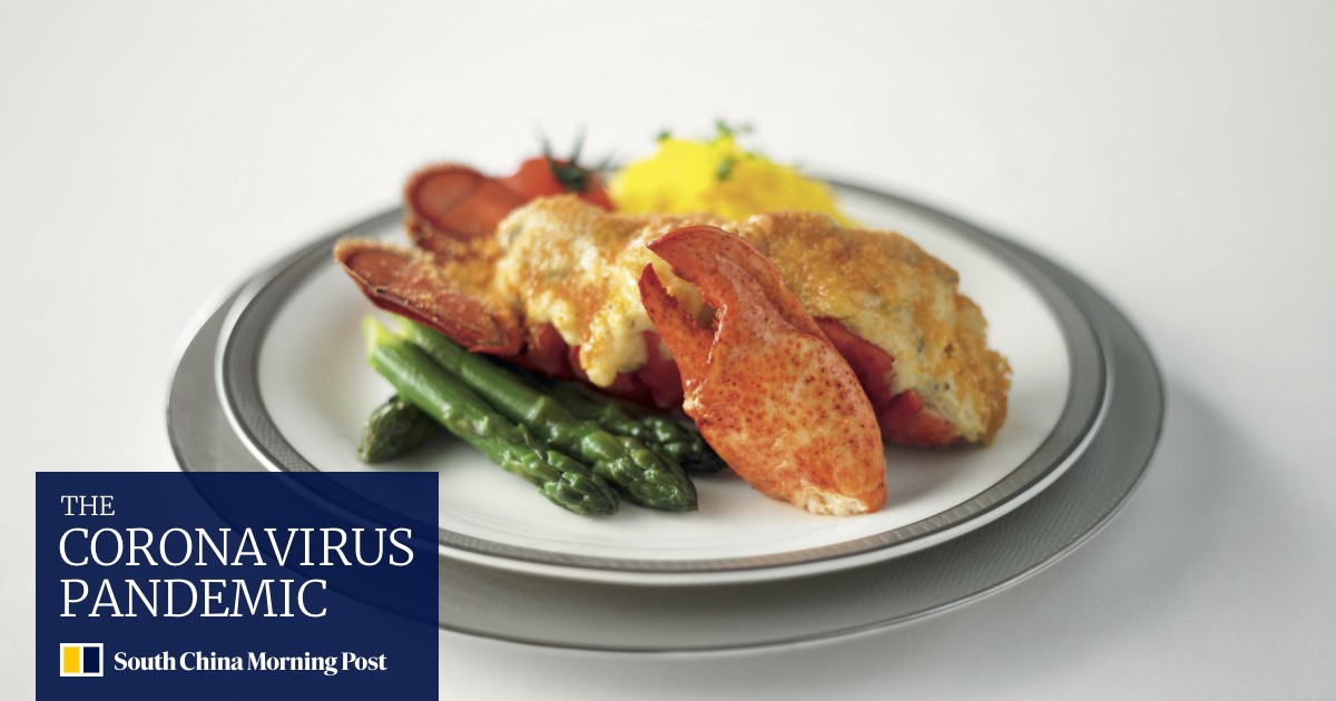 Major airline caterer swaps prawns for chicken on flight menus to cut ...