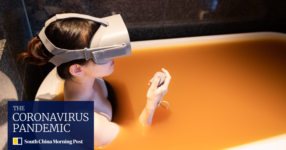 Coronavirus: Japan’s onsen provide virtual reality antidote to lockdown ...