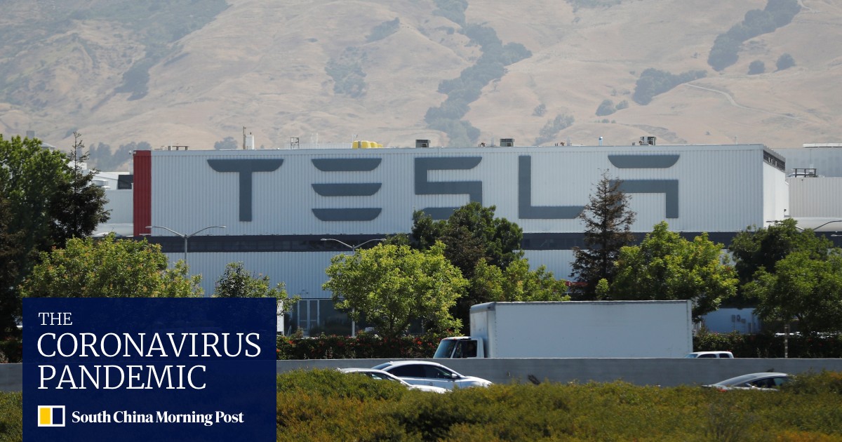 Tesla sues California county in coronavirus factory closure fight ...