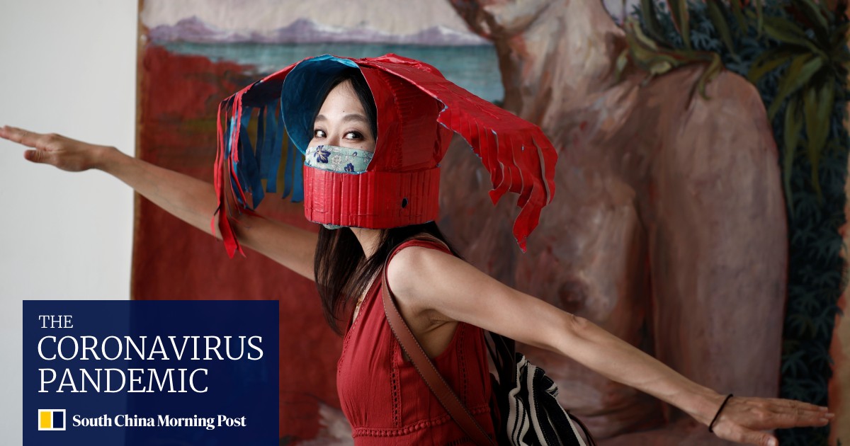 Hats for social distancing from Chinese dynasty 1,000 years ago handed ...