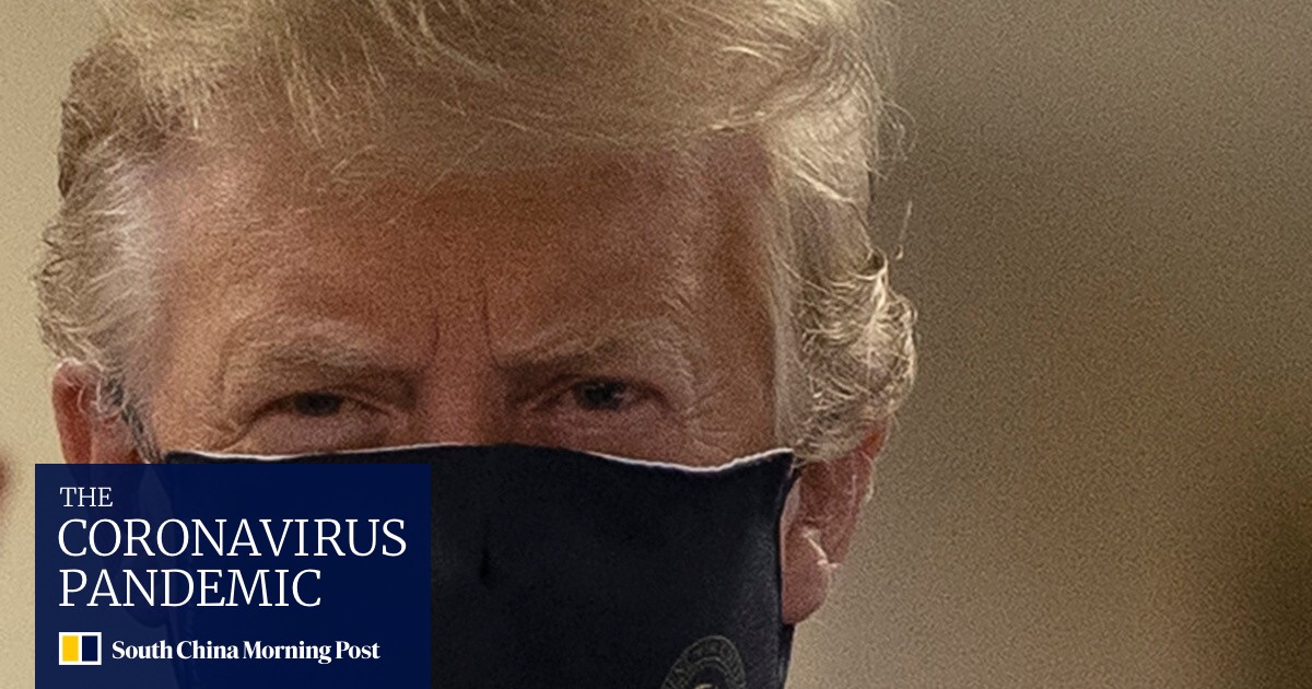 Donald Trump seen wearing face mask in public for first time as US ...