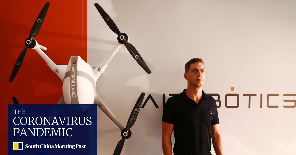 Coronavirus: Singapore uses pilotless drones for social distancing ...