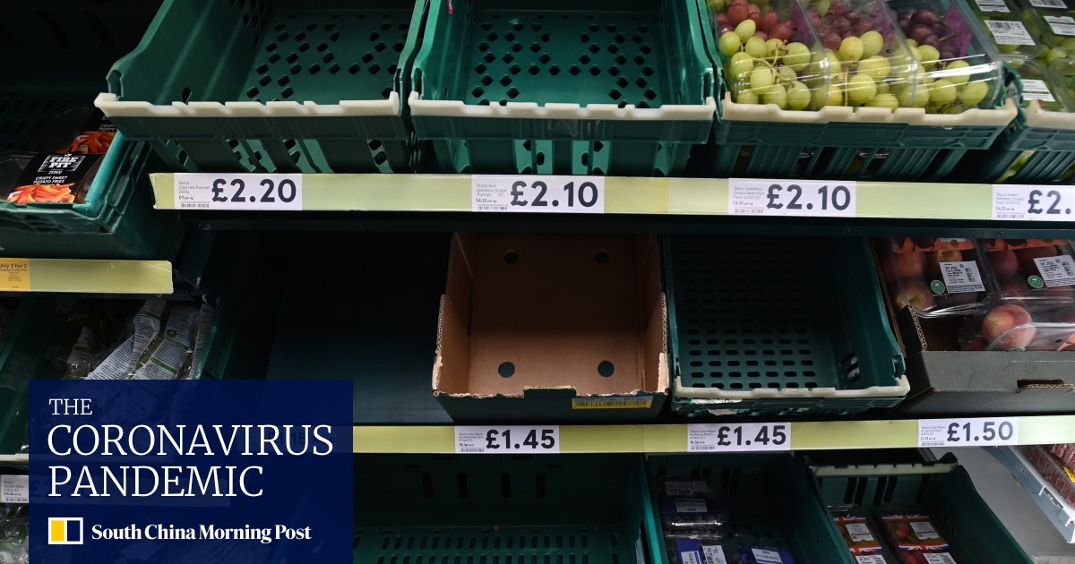 Coronavirus: food shortages triggered by ‘pingdemic’ leave Britain’s ...
