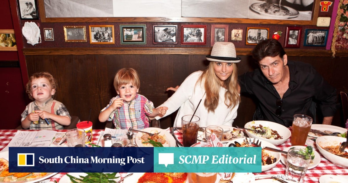 charlie sheen kids with brooke