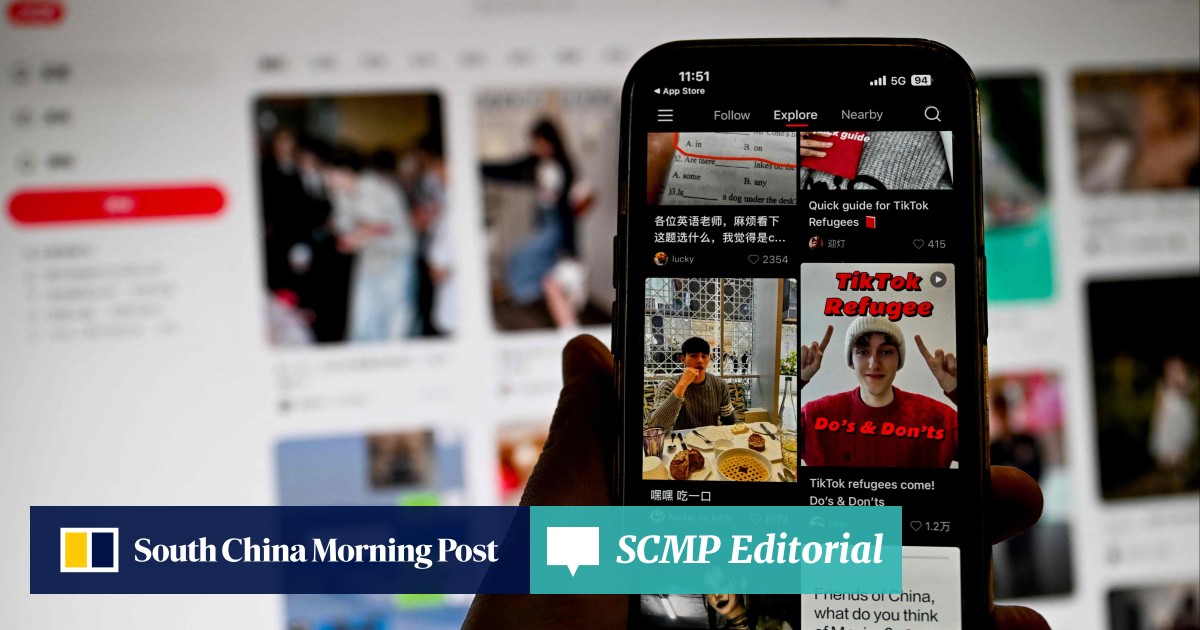 Editorial | RedNote connects as others appear to fail | South China ...
