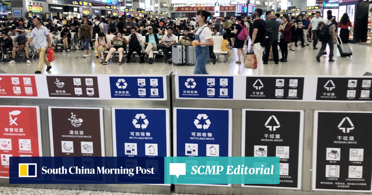 Editorial | Shanghai shows city way in war on waste | South China ...