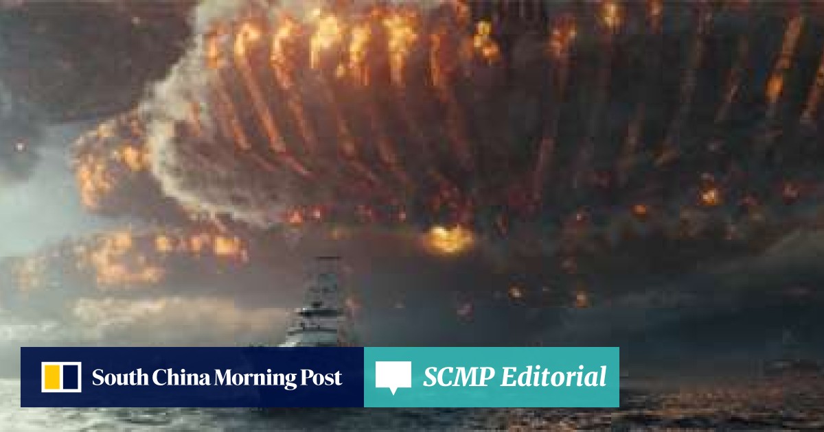 independence day ship explodes