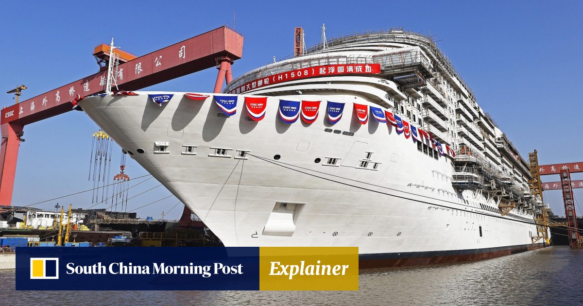 China’s cruise ship industry is months away from its first home-grown ...