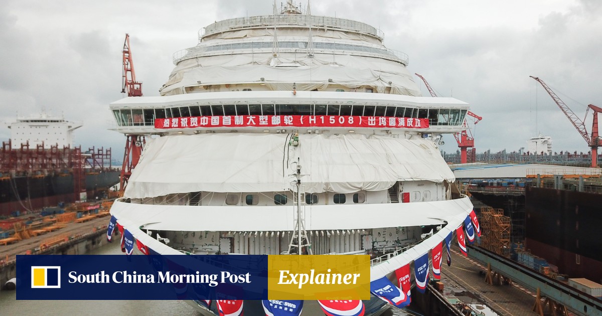 Explainer | China’s first home-built large cruise liner timeline 2006 ...