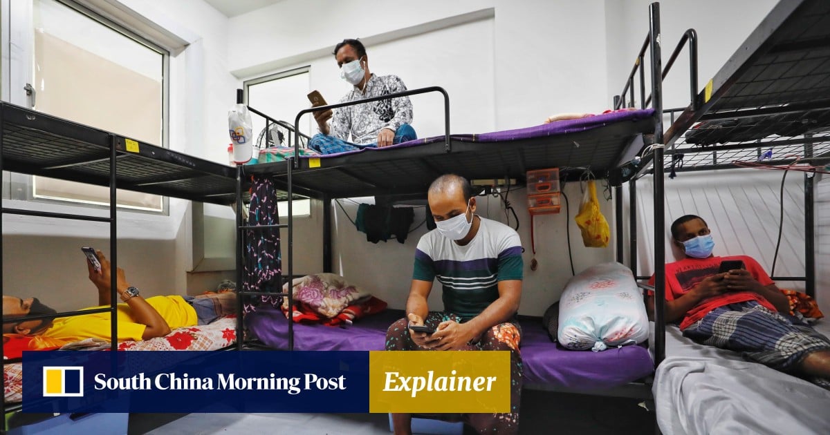 Explainer | How did migrant worker dormitories become Singapore’s ...