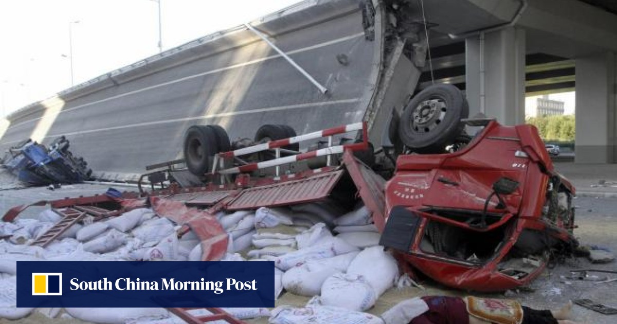 3 die in collapse at Yangmingtan Bridge, Harbin | South China Morning Post