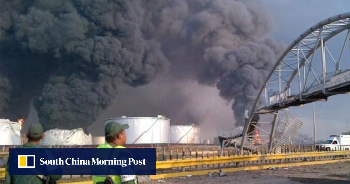 Explosion triggers fire at Venezuelan oil refinery, killing dozens ...