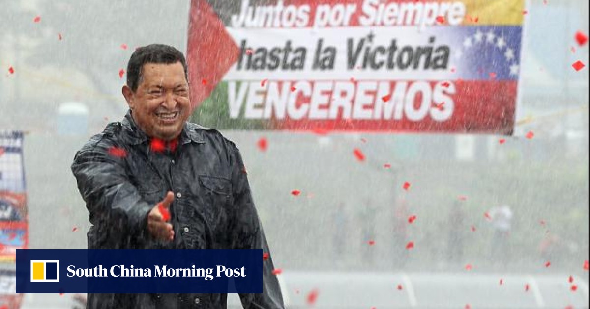 Tears, kisses and dancing at last Chavez campaign rally | South China ...