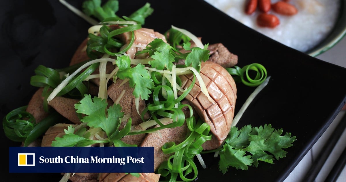 Quick recipe for blanched pig's kidney and liver | South China Morning Post