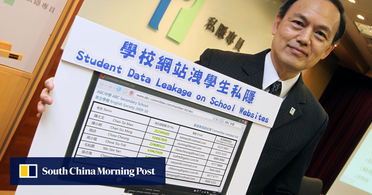 Eleven schools and institutes leak sensitive student data | South China ...