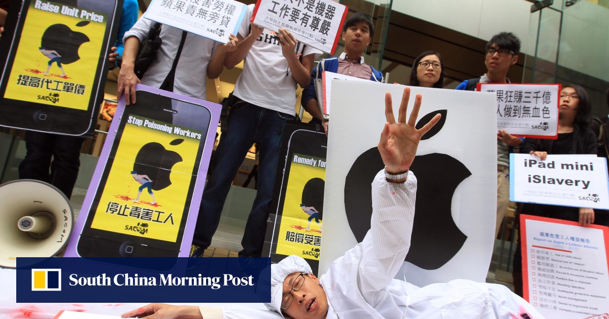 Activists push Apple over work conditions | South China Morning Post