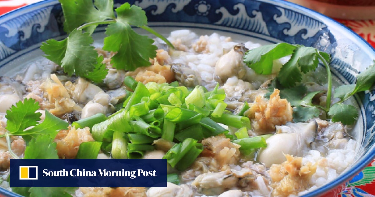 Congee recipes: Chiu Chow oyster congee, and roast duck congee | South ...