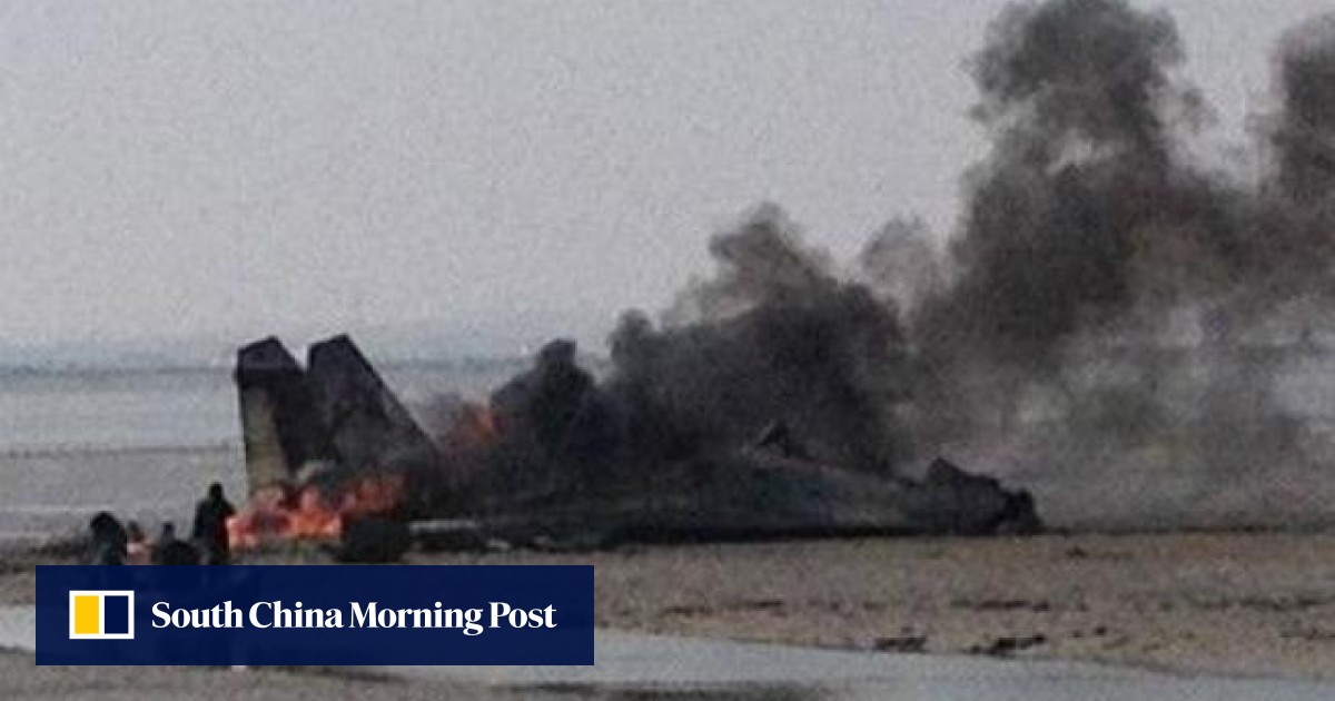 Embarrassment for PLA as photos of fatal military air crash emerge on ...