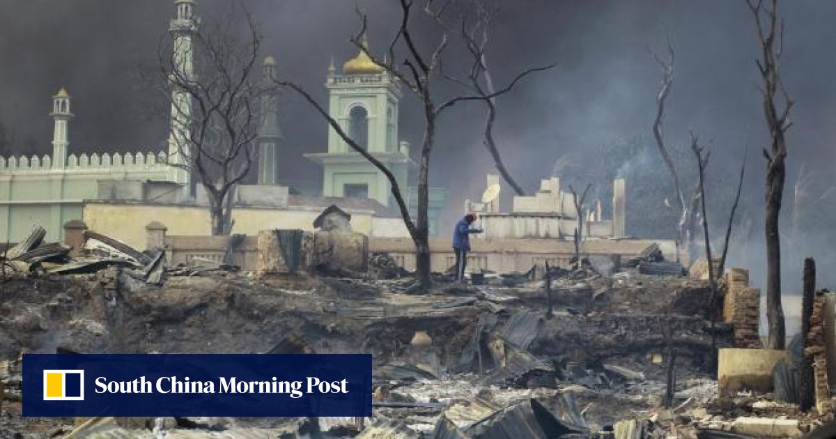 Three jailed over shop row that sparked sectarian riots in Myanmar ...