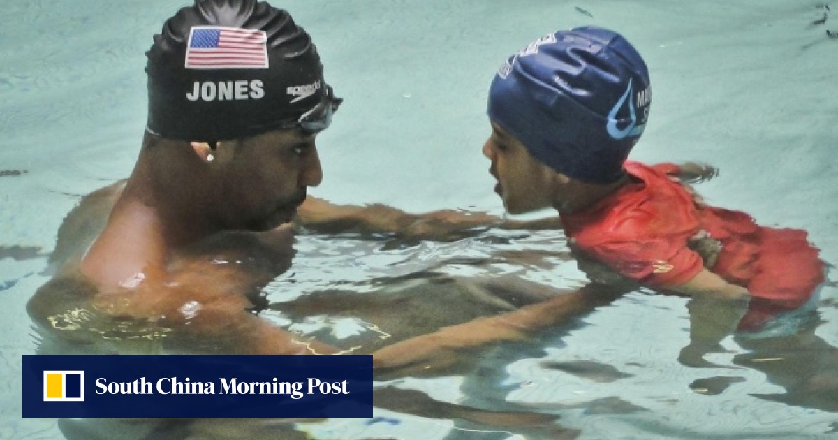 Olympic swim champion teaching the kids to keep up with Jones | South ...