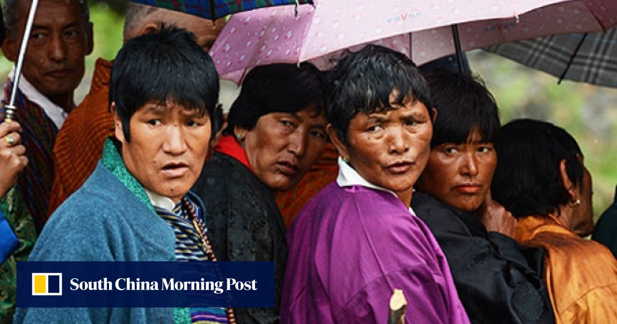 Bhutanese brave mountains and monsoon for election | South China ...
