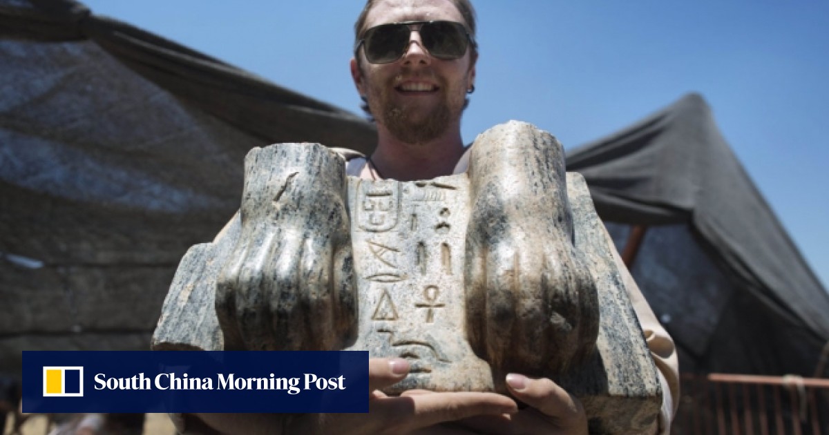 Sphinx found by archaeologists in Galilee, Israel | South China Morning ...
