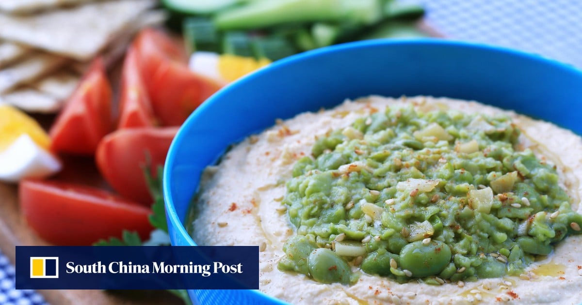 Breakfast recipe with a difference: ful (broad beans) with hummus ...