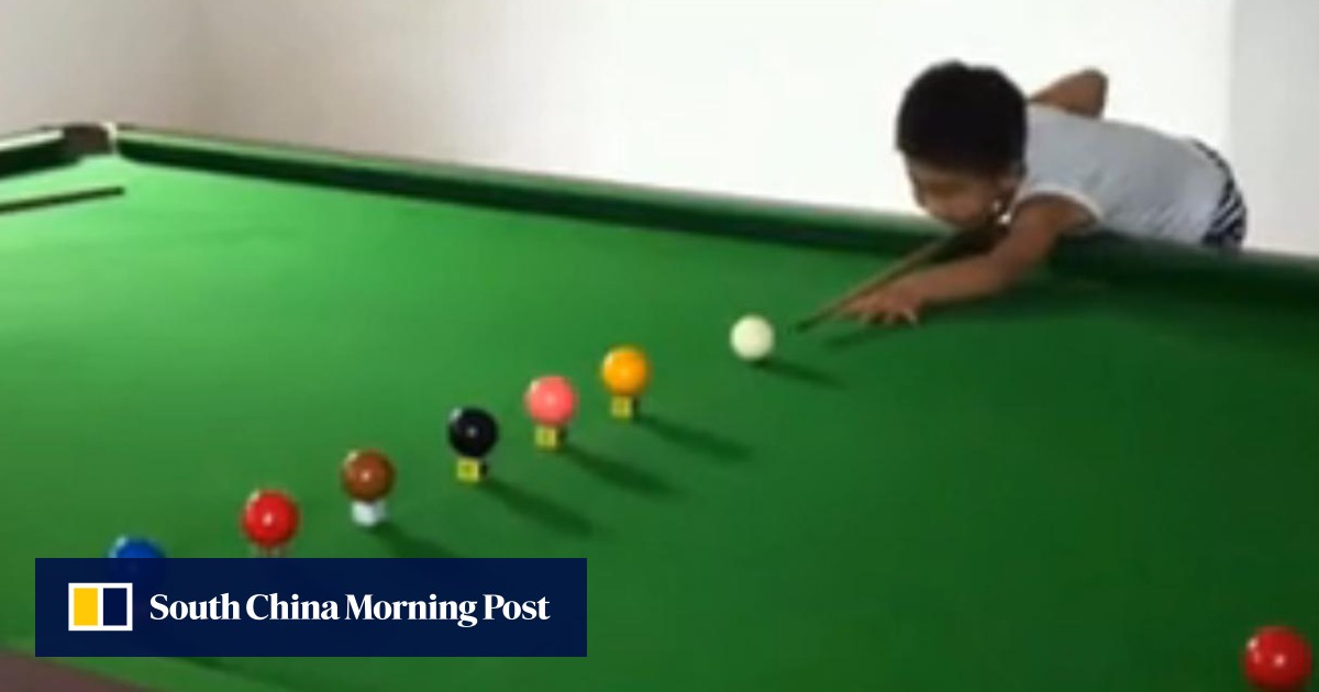 Video: The three-year-old prodigy who might be China’s next snooker ...