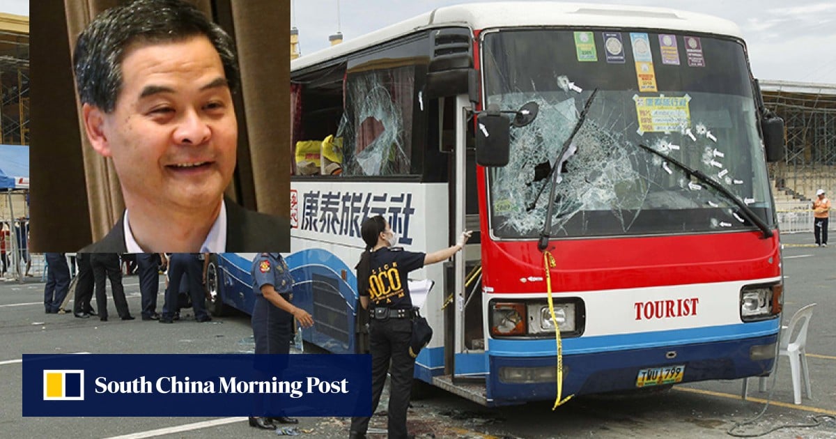 C.Y. Leung vows justice for Manila bus hostage victims | South China ...