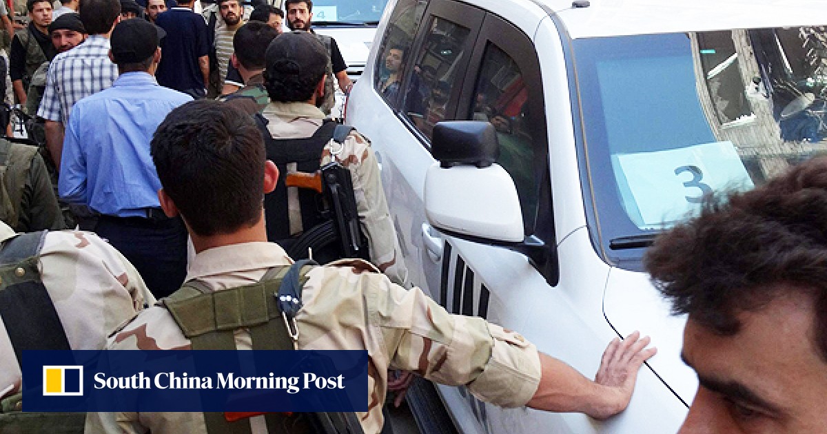 Chinese civilians flee Syria as Beijing calls for restraint | South ...