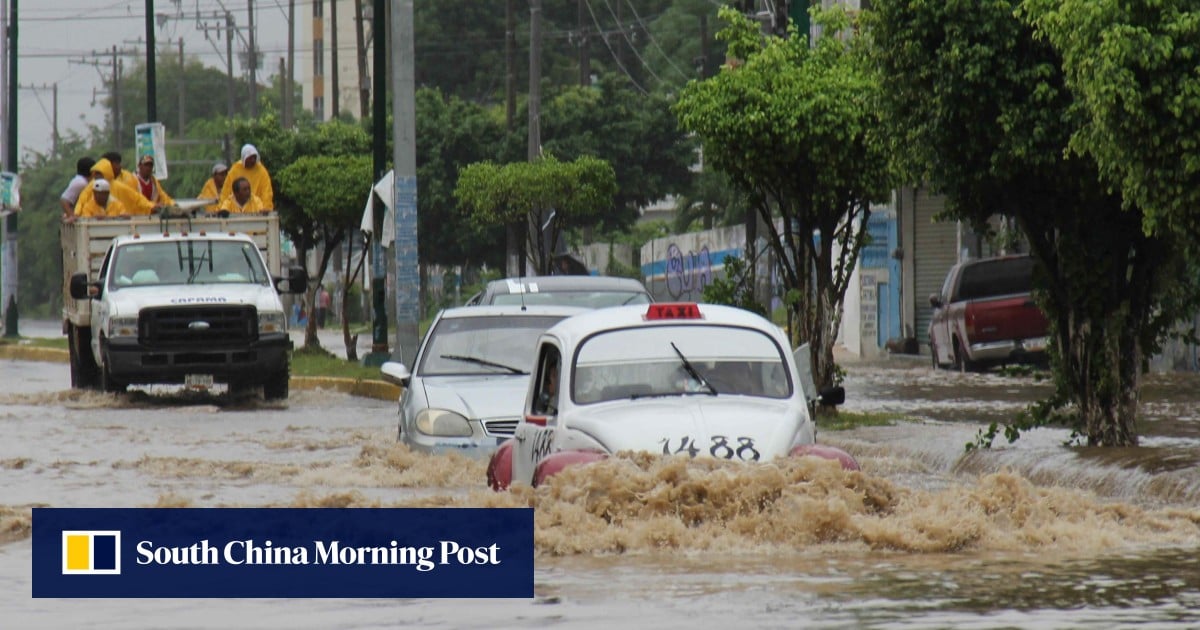 At least 24 dead after tropical storm and hurricane hit Mexico | South ...