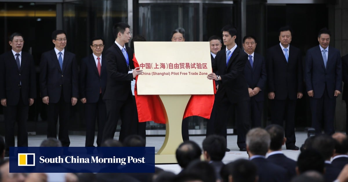 China launches its first free-trade zone in Shanghai | South China ...