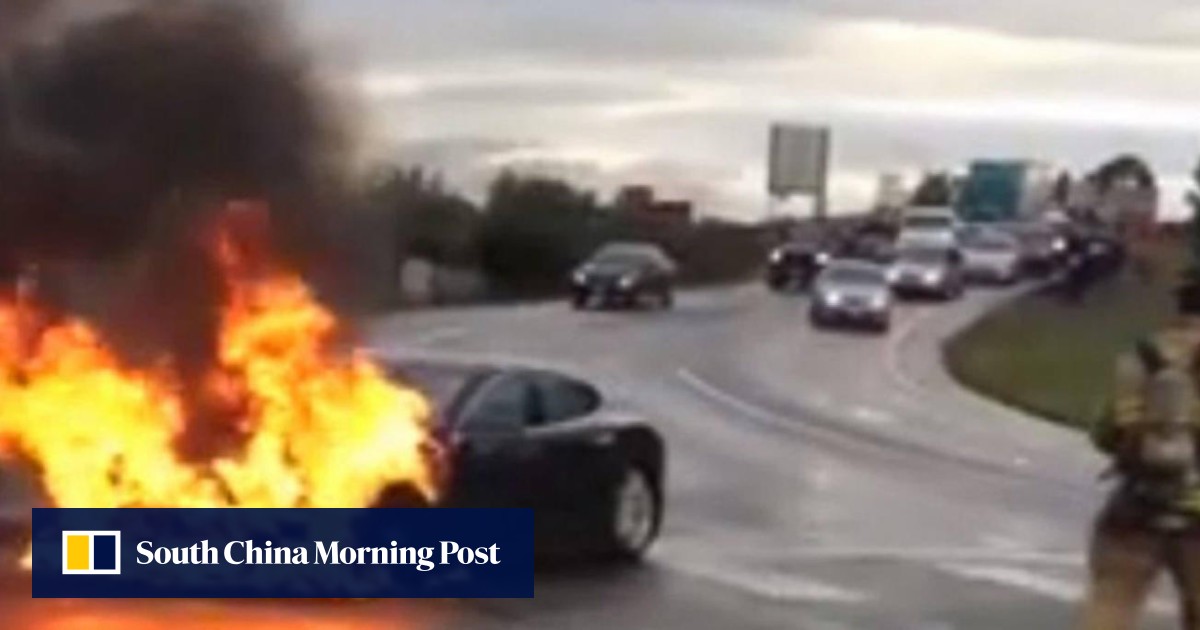 Tesla battery fire raises safety concerns about electric cars | South ...