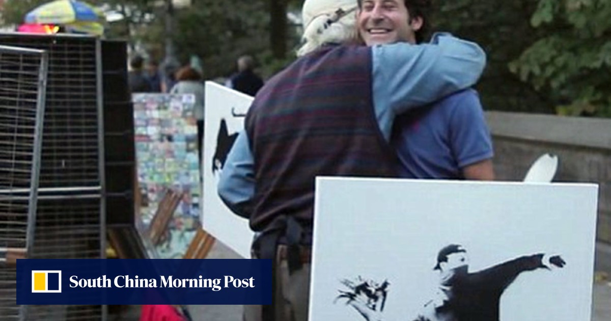 Banksy sells works at New York pop-up stall for bargain prices | South ...