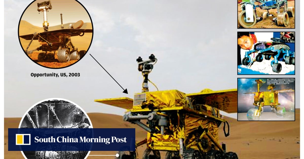 Chinese lunar rover looks too much like Nasa's Opportunity, say ...