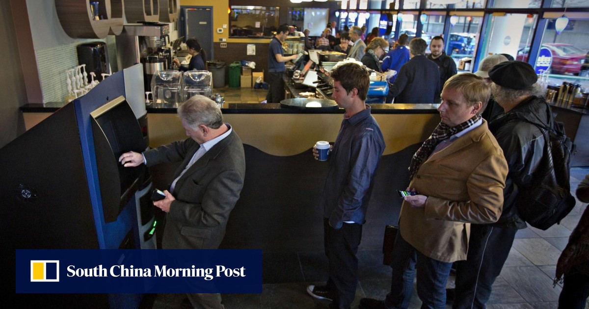 World's first bitcoin ATM opens in Vancouver coffee shop | South China ...