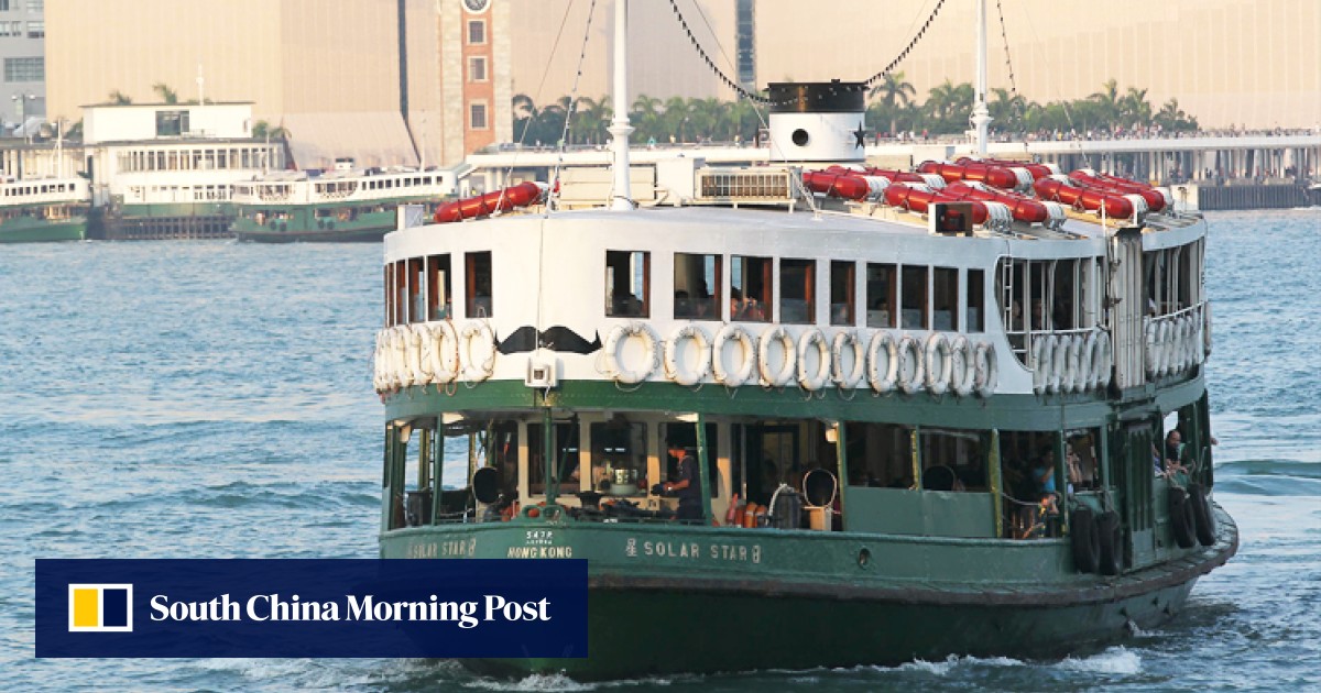 Iconic Star Ferry gets hairy in honour of Movember charity campaign ...