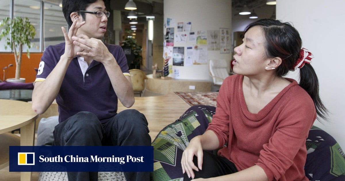 Hearing impaired tell of struggle because sign language is discouraged ...