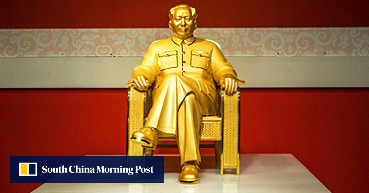 Gold Mao statue worth 100m yuan unveiled in Shenzhen | South China ...